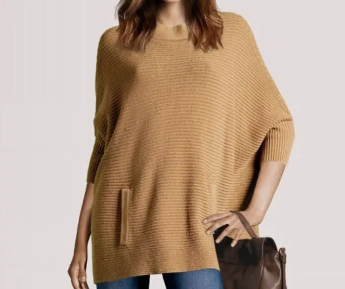 Solid Color Irregular Design Women's Fashion Sweater Ladies Brand Three ...