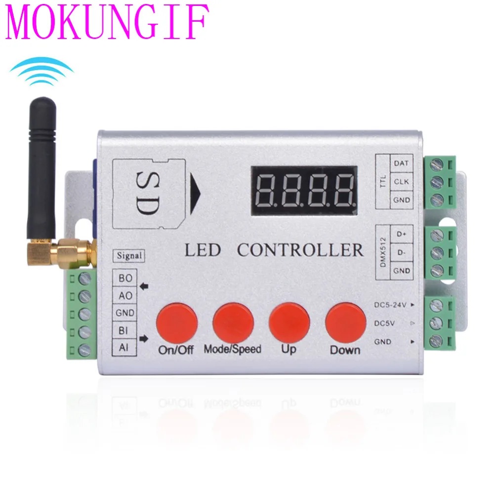SP202E SD Card Programmable Controller LED Full Color SD Card ...