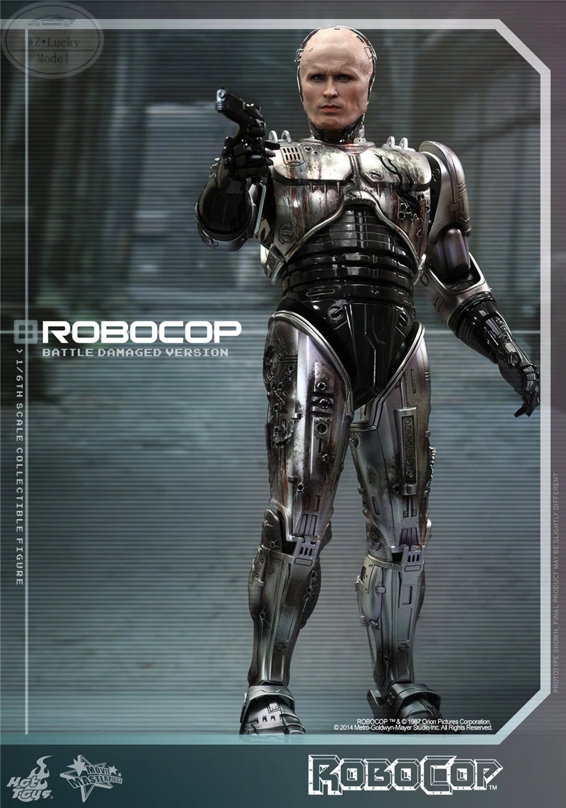 Hot Toys RoboCop: 1/6th scale RoboCop (Battle Damaged Version ...