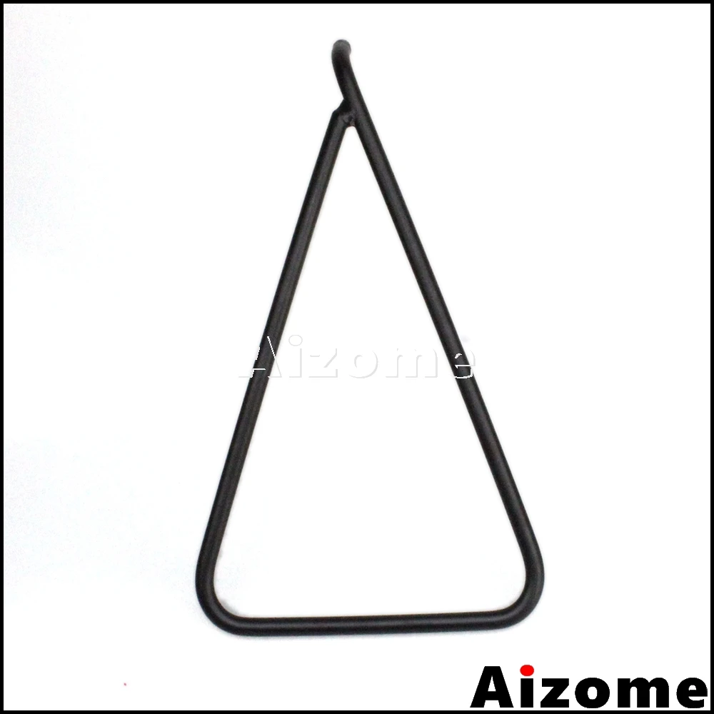 1x Universal 30.5cm MX Triangle Axle Stand Steel Motocross Side Kick ...