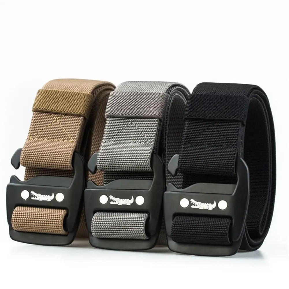 1PC 125CM/49.2IN Length 2018 New Style Outdoor Tactical Belts Nylon ...