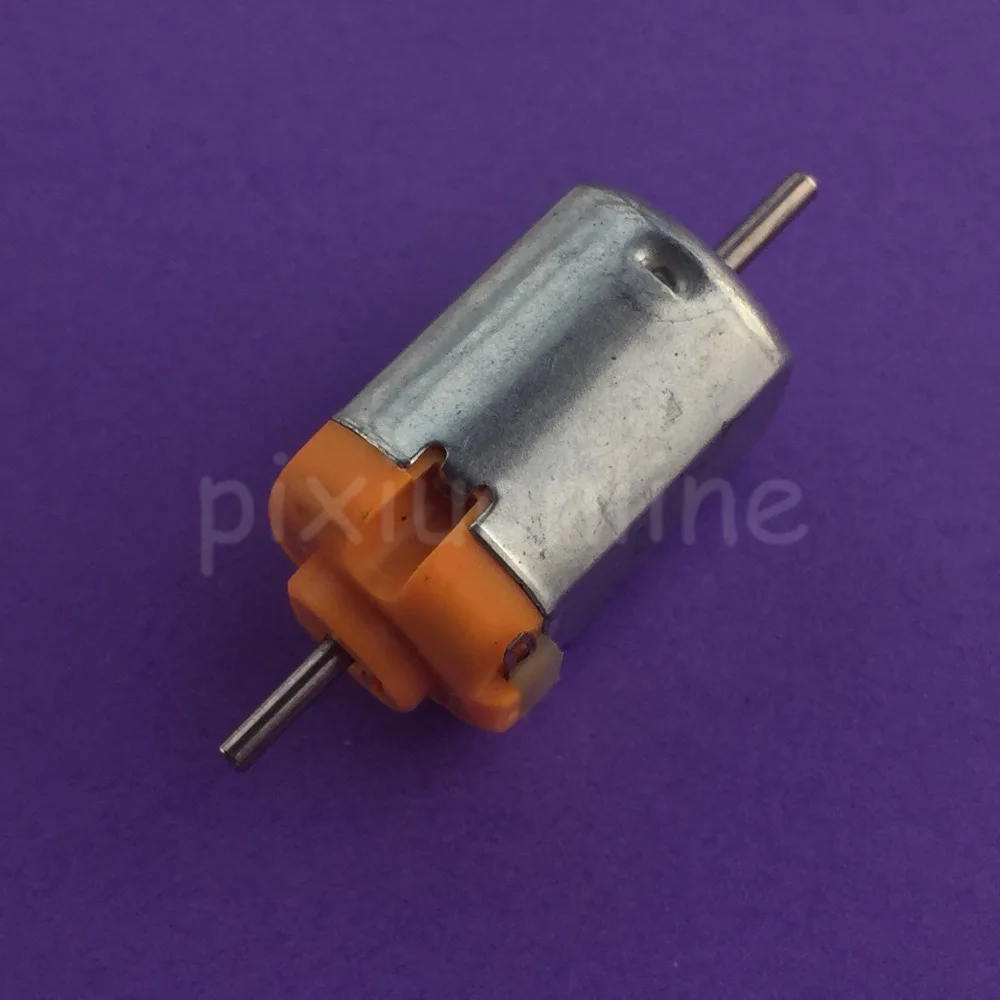 1pc J248Y Micro 130 DC-Motor Double Output Shafts Motor 3V 15000RPM DIY ...