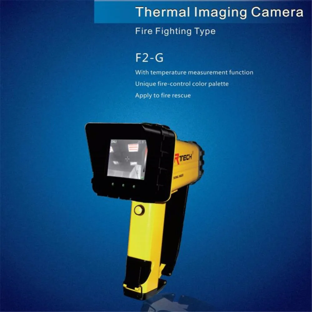 Portable fire fighting infrared thermal imaging camera F2 G-in Level ...