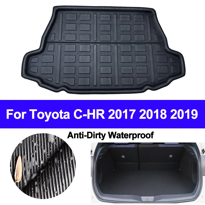 Car Rear Boot Cargo Liner Tray Trunk Floor Carpet Mats Mat Carpets Pad ...