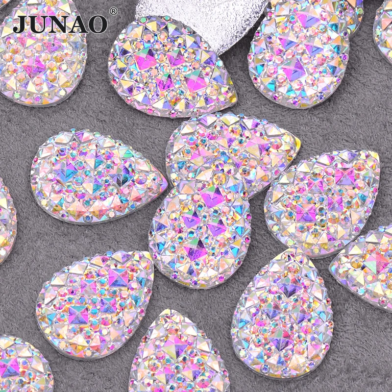 Flatback Rhinestone Crystals | Sewn Rhinestones Resin | Large ...