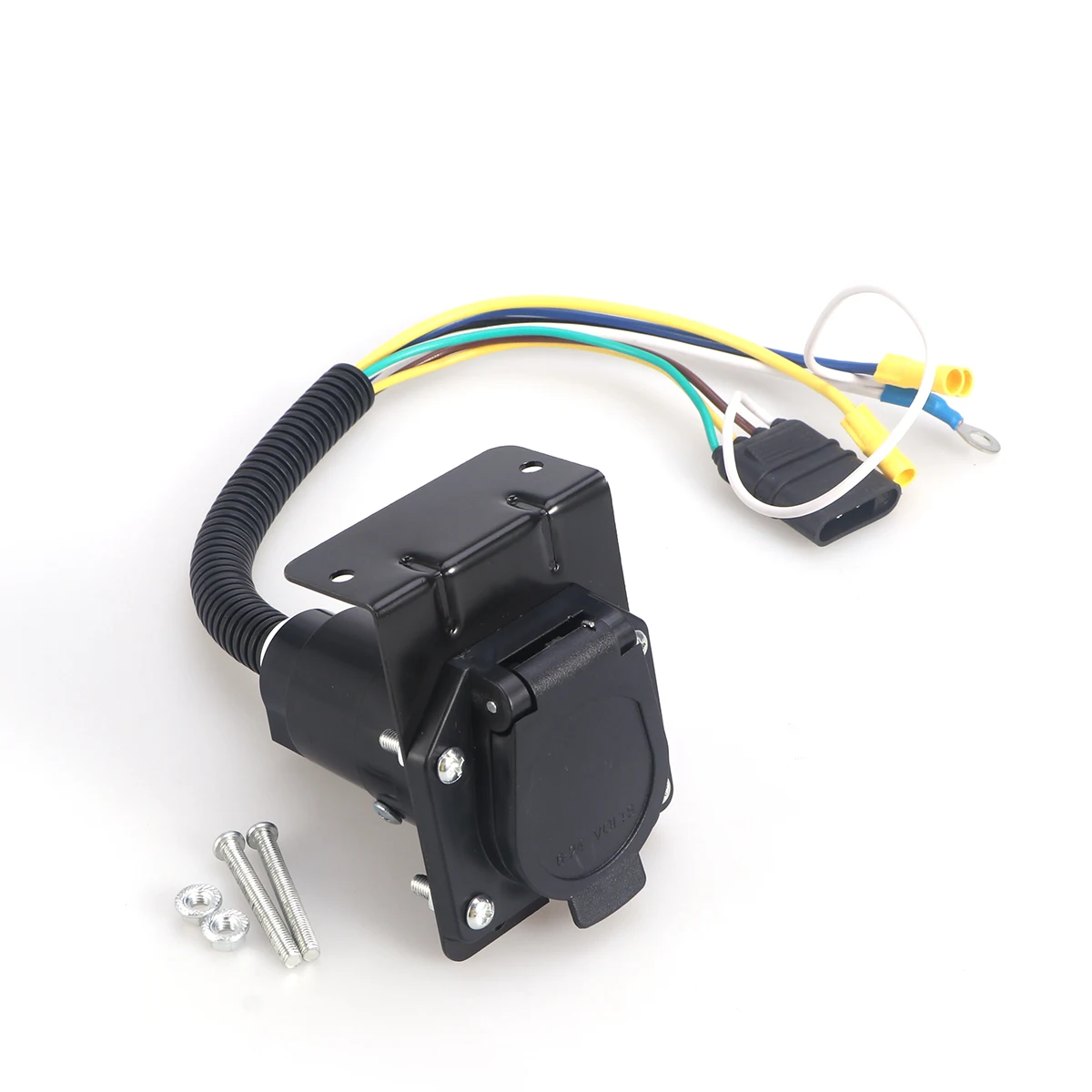 Multi-tow Trailer Adapter Kit Wiring Connector with Socket Connector ...