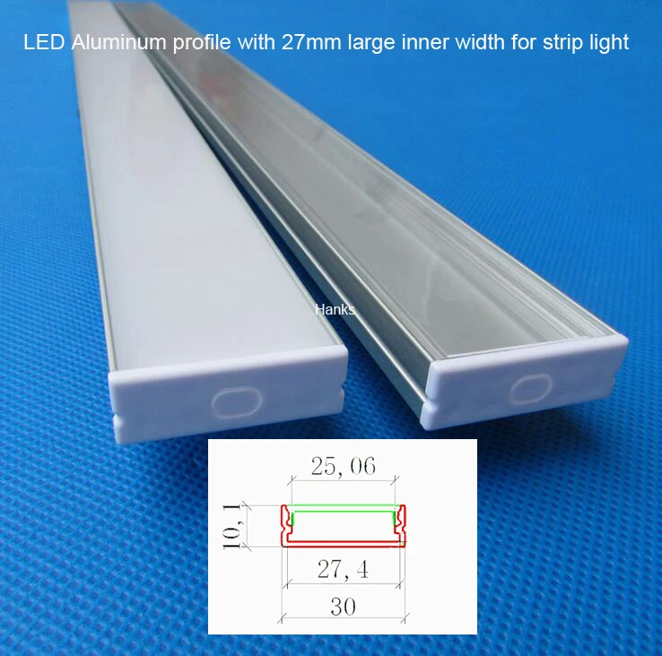 10pcs-2M-30-10mm-led-profile-for-strip-light-with-large-inner-width-for ...