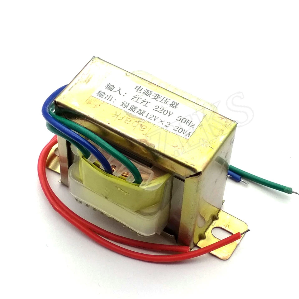 20W EI Ferrite Core Input 220V 50Hz Vertical Mount Electric Power ...