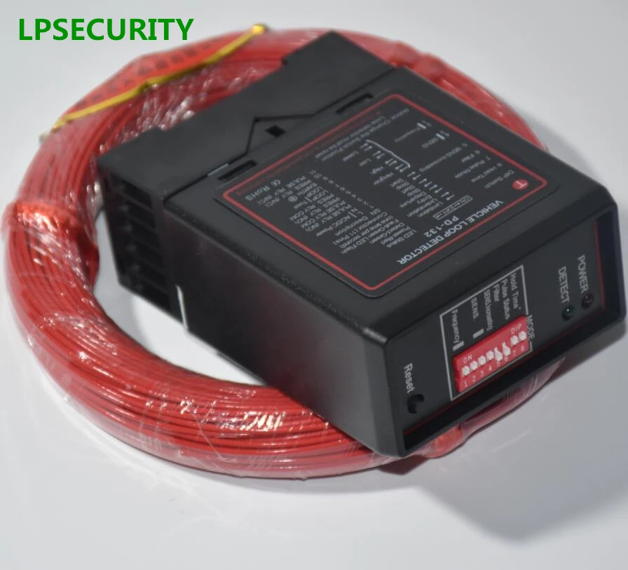 LPSECURITY 100m cable single channel inductive vehicle loop detector ...