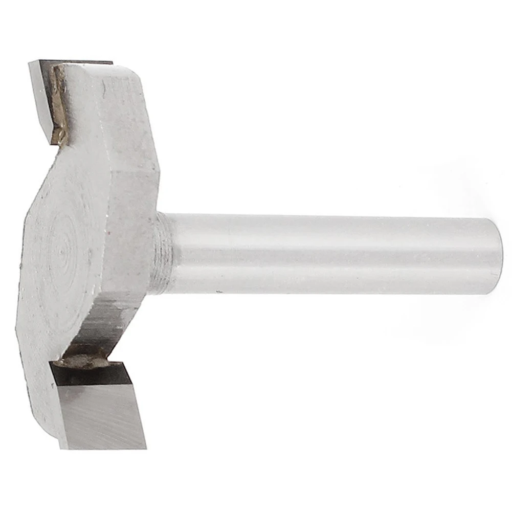 Woodworking 1/4 inch x 1/4 inch T Type Slot Undercut Router Bit Cutting ...
