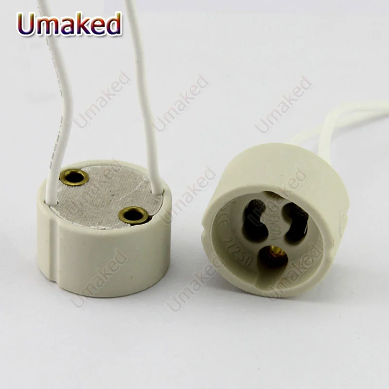 GU10 Ceramic holder socket wholesale GU10 lampholder GU10 LED lamp ...