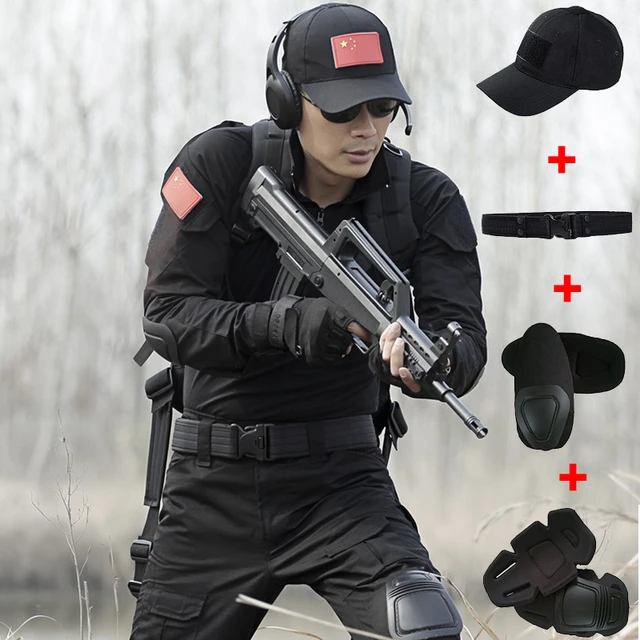 Military Black Tactical Gear