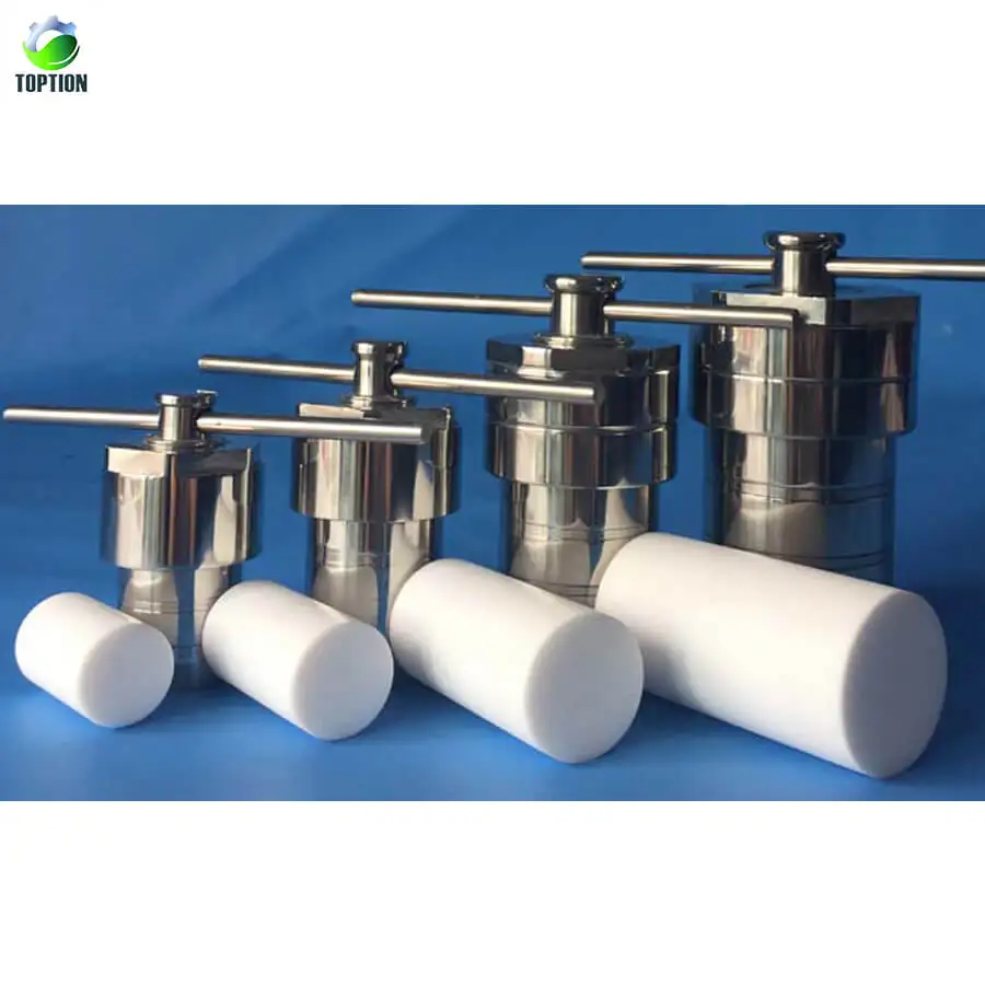 50 mL Teflon Lined Hydrothermal Synthesis Autoclave Acid Digestion ...