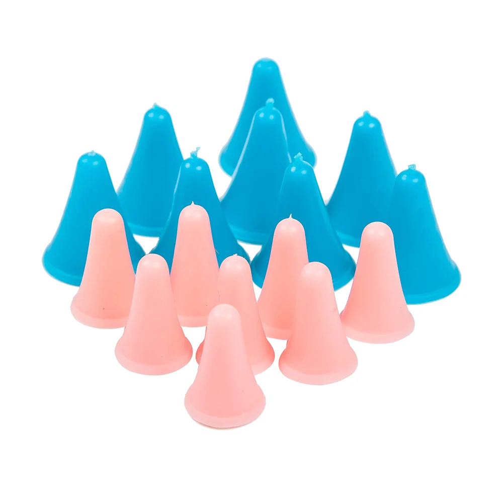 16pcs/lot High Quality Mix Colors Needle Cap Soft Silicon Knitting ...