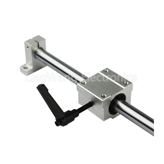 Locking Positioning Guide Linear Optical Axis Bearing Slider With ...