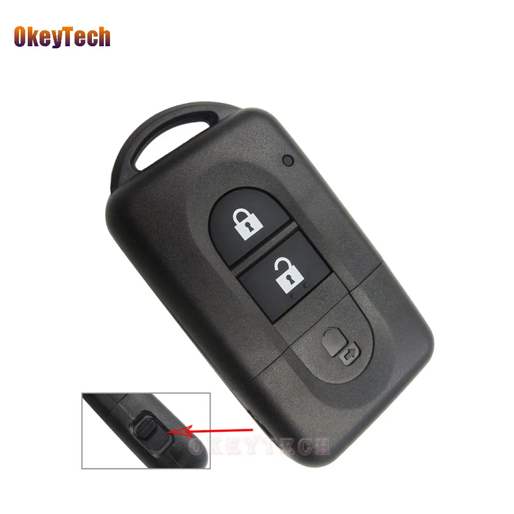 OkeyTech Key For Nissan Micra Xtrail Qashqai Juke Duke 2 Buttons Remote ...