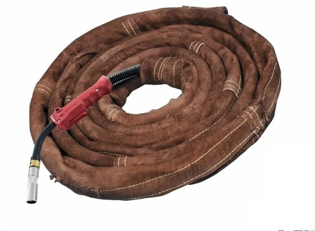 Aliexpress.com : Buy Welding Cable Sleeve Premium Cover Cowhide Leather ...