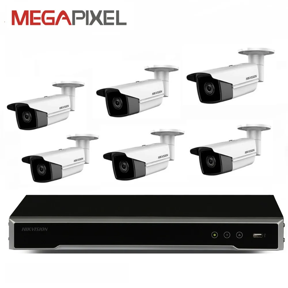 CCTV IP camera kit hikvision 8mp 4k Network video Surveillance Security System DVR NVR IPC cctv ...