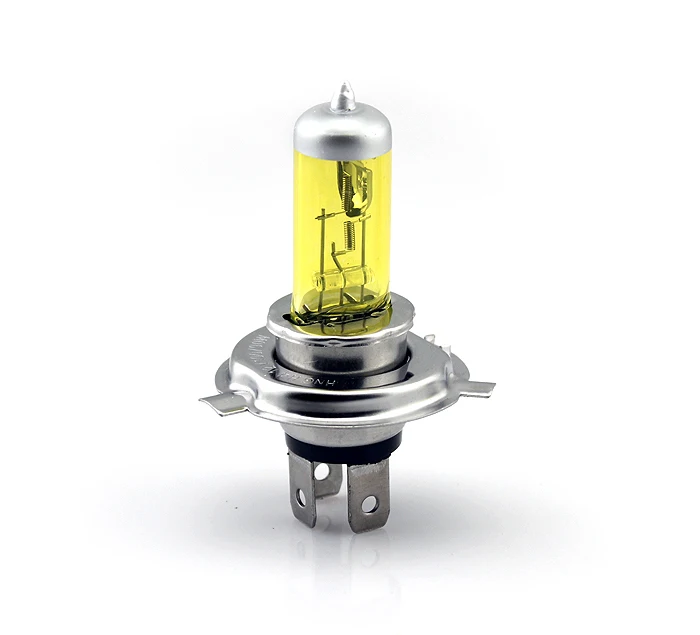 New H4 12V yellow Halogen bulb for car High power 55W-in Car Light ...