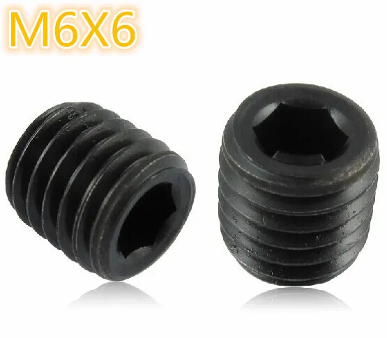 10pcs/lot K775 Small Set Screw M6x6 Inner Hexagon Screw Coupling ...