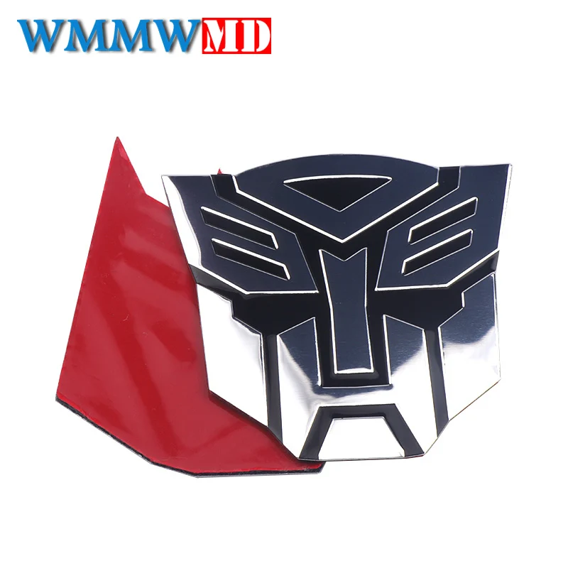 Pegatina de Autobots de Metal 3D, transformadores de Metal, decoración ...