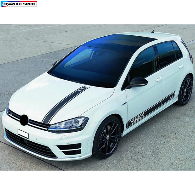 Sport Racing Styling Auto Streifen KK Aufkleber Auto Haube Seite Rock ...