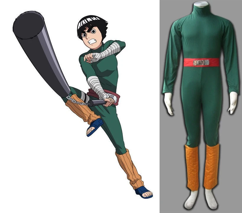 Cosplay costume Naruto Rock Lee Cosplay costume anime clothing 2 ...