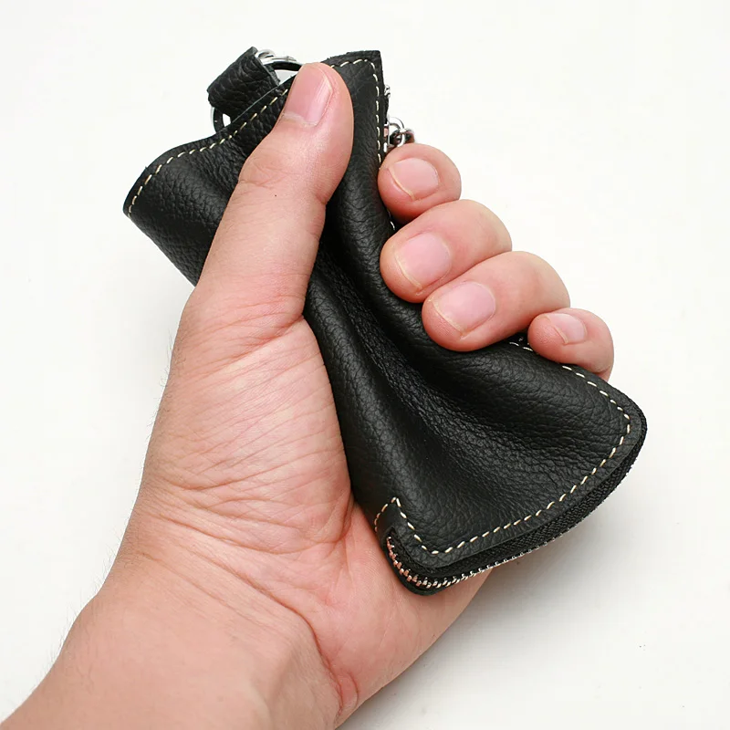 JudyFashion 100% Soft Real Cowhide Leather Handmade First layer cowhide ...