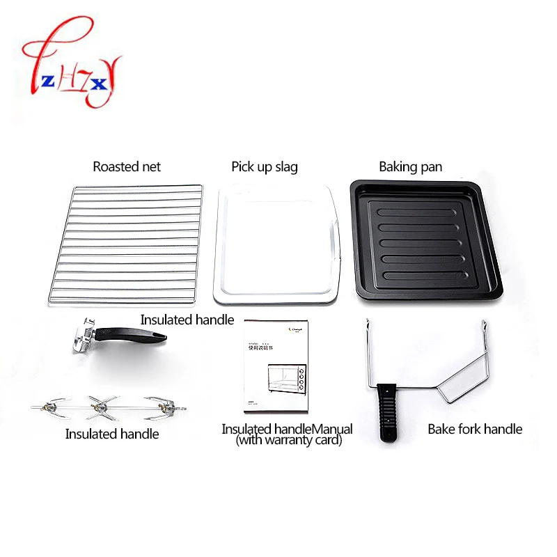 Электрическая духовка для домашнего использования, 52л, большая емкость ...