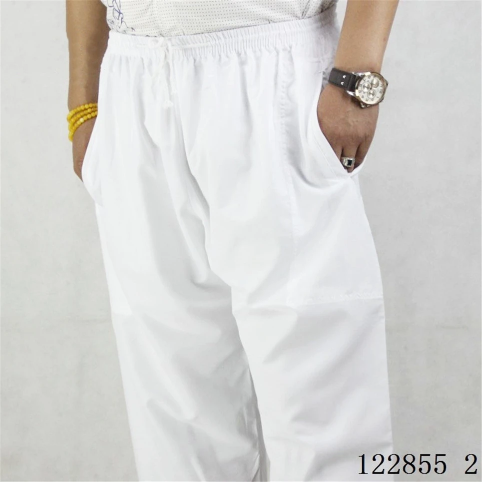 5Color Muslim Men Islamic Trousers Arab Prayer Pants for Male Arabic ...