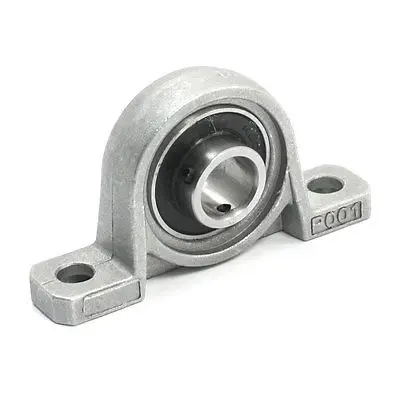 P001 Dual Bolt 12mm Dia Bore Metallic Pillow Block Bearing K001 ZMM|zmm ...