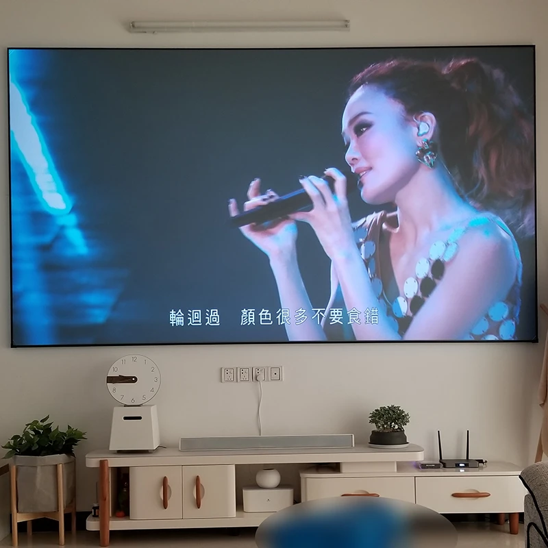 Ambient Light Rejecting Alr Projector Screen Anti-light Projection ...