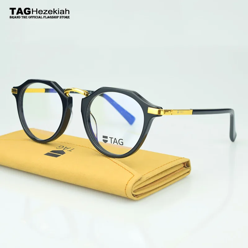 2017Retro Full frame glasses frame computer prescription eyewear ...