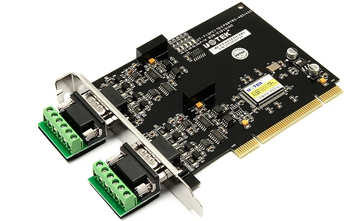 2 ports PCI to RS485/422 Multi Serial Port Card with 2.5KV isolation protection 2 Port RS485 ...