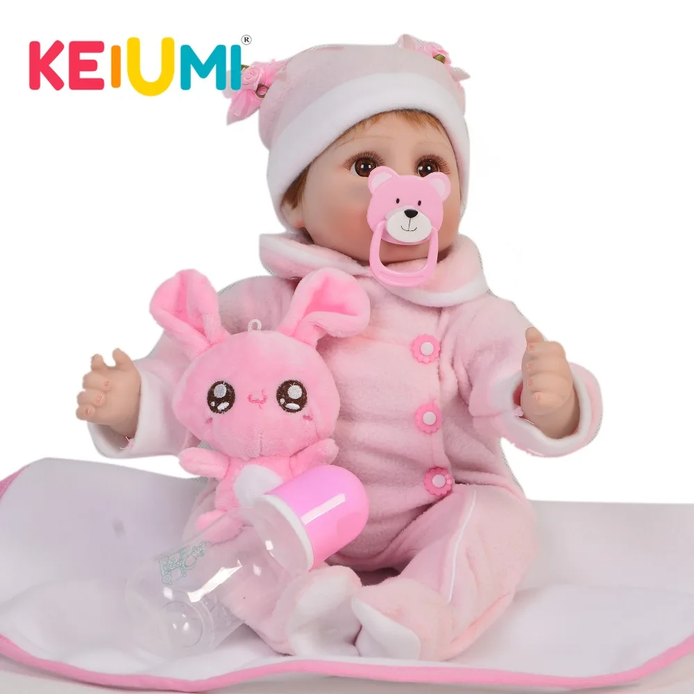 Aliexpress.com : Buy KEIUMI 18 Inch New Design Reborn Baby Doll Cute ...
