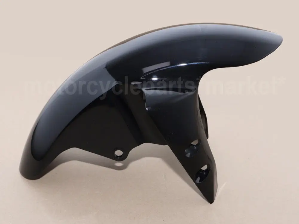 Black Front Fender Mudguard Plastic Cover Guard Cowl For Yamaha Yzf R1 ...