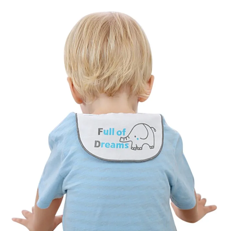 1 Pcs Toddler Baby Boys Girls Wicking Absorb Sweat Back Towel ...