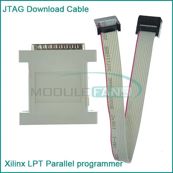 Jtag Download Cable Xilinx Lpt Parallel Programmer Cpld Fpga Xc2c64 Xc9572 Db25 In Integrated 