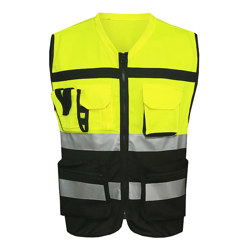 ZK30 Safety Clothing Multi Pocket Zipper High Reflective Vest Safety ZK30 Safety Clothing Multi Pocket Zipper High Reflective Vest Safety