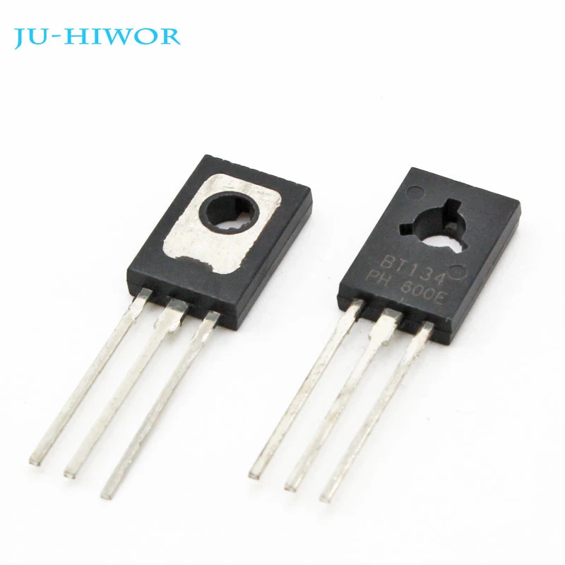 10pcs BT134-600E 600V 4A 3-pin Silicone bidirezionali Triac Tiristori Radio Frequency ...