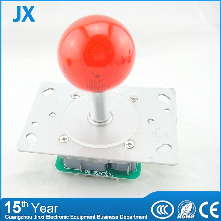 Newest Arcade Led Joystick With Circuit Board 35mm Crystal Babble Ball ...
