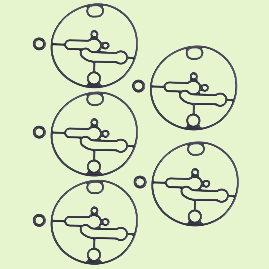 LETAOSK-5pcs-Black-Rubber-Carburetor-Float-Bowl-Gasket-698781-796184 ...