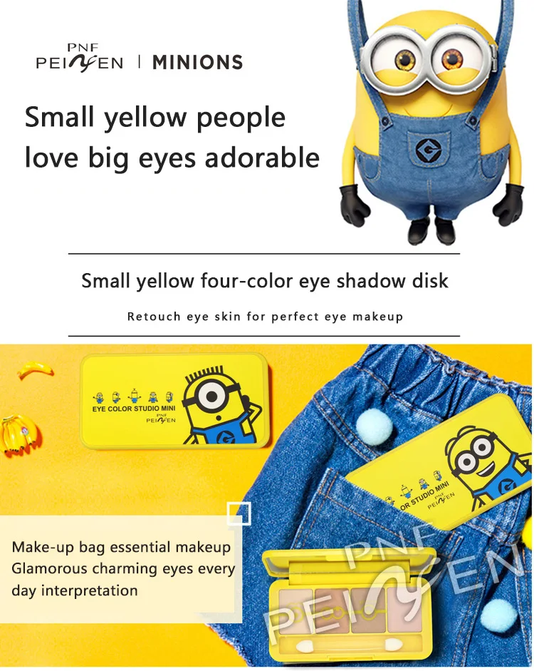 Minion Makeup Palette | Makeupview.co
