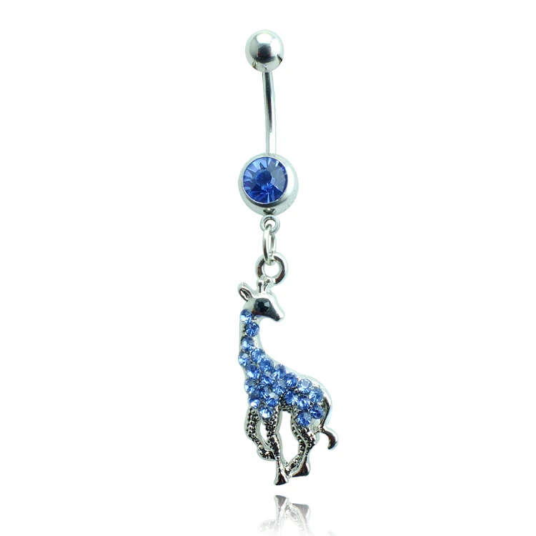 Giraffe Belly Button Rings