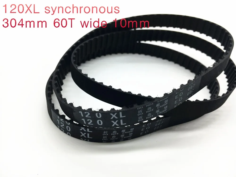 3PCS 120XL synchronous,Timing belt,Perimeter 304mm 60 tooth belt wide ...