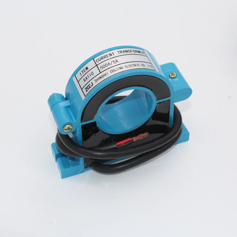 AC 500A digital AC ampere meter with current transformer current meter ...