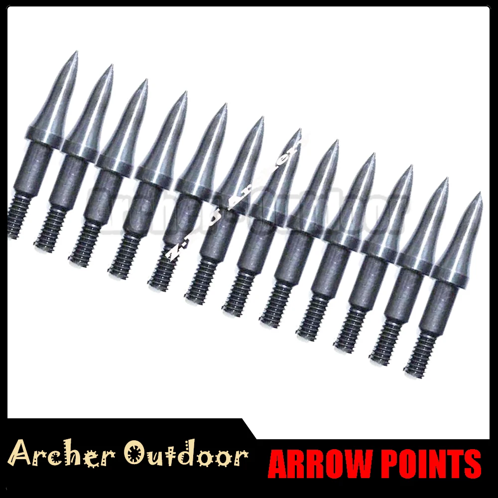 20pcs Arrow Target Field Point Tips 75 grain Arrow Head Fit ID 6.2mm OD ...