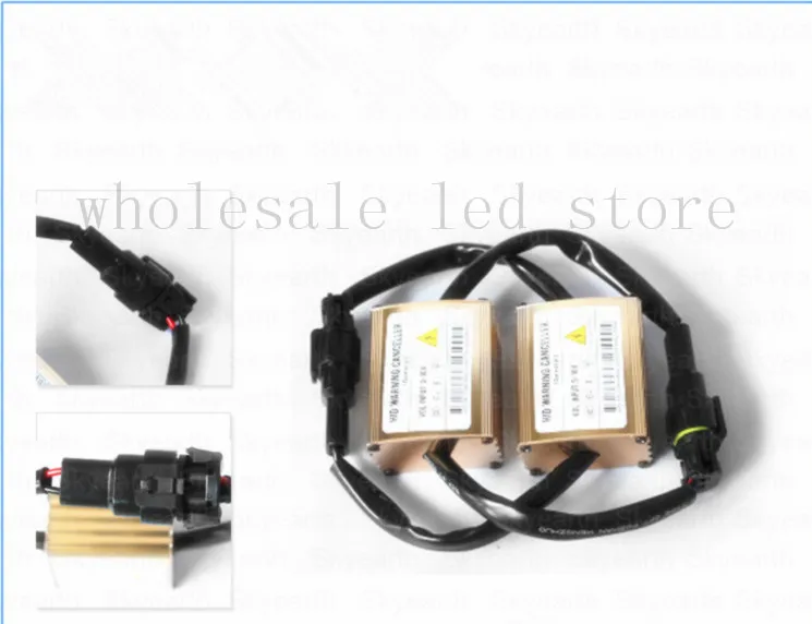 2 Xenon HID Warning Canceller Capacitor Error Free Load Resistor LED ...