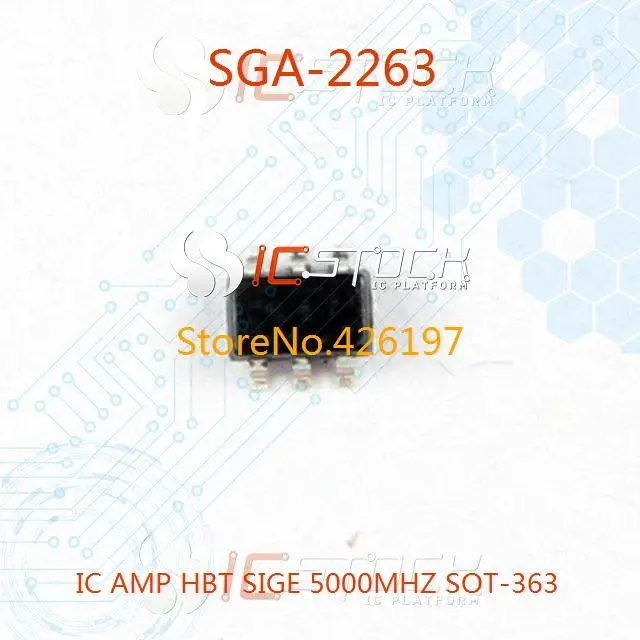 Free Shipping SGA 2263 IC AMP HBT SIGE 5000MHZ SOT 363 2263 SGA2263 ...
