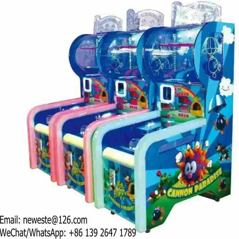 Children Adults Kids Coin Operated Redemption Arcade Game Machine ...